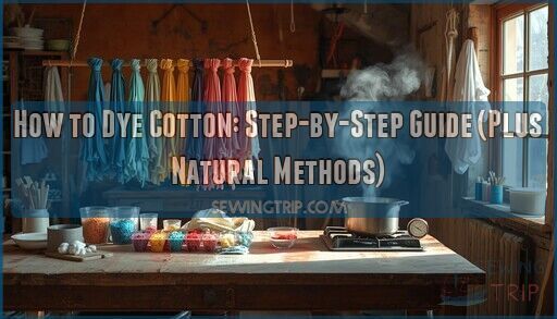 How to Dye Cotton: Step-by-Step Guide (Plus Natural Methods)