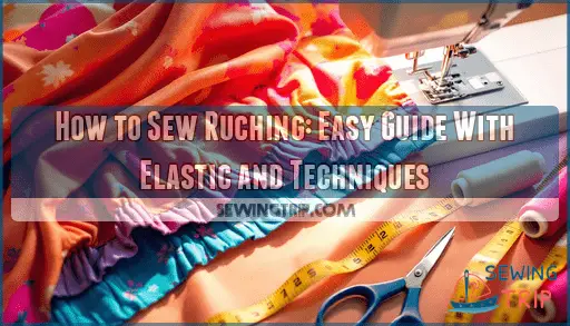 How to Sew Ruching: Easy Guide With Elastic and Techniques