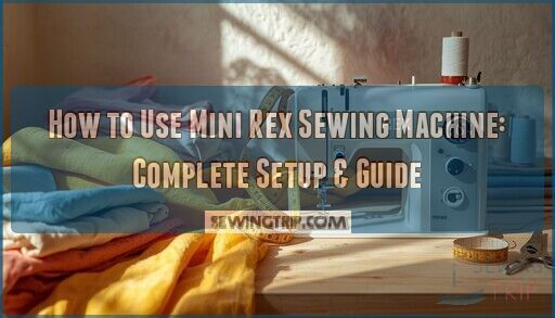 How to Use Mini Rex Sewing Machine: Complete Setup & Guide