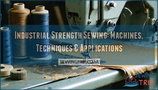 Industrial Strength Sewing: Machines, Techniques & Applications