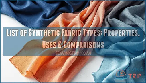 List of Synthetic Fabric Types: Properties, Uses & Comparisons