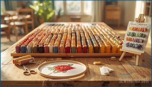 Machine Embroidery Thread Color Charts: Compare, Convert, and Master Shades