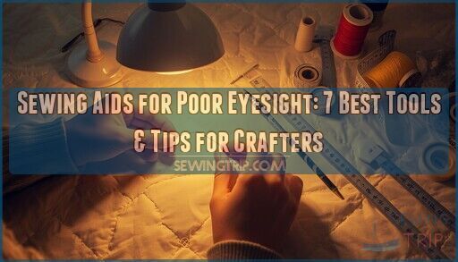Sewing Aids for Poor Eyesight: 7 Best Tools & Tips for Crafters