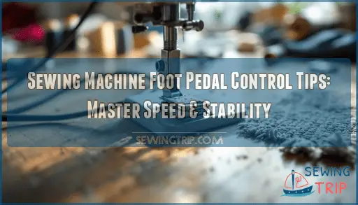 Sewing Machine Foot Pedal Control Tips: Master Speed & Stability