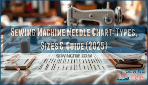 Sewing Machine Needle Chart: Types, Sizes & Guide (2025)