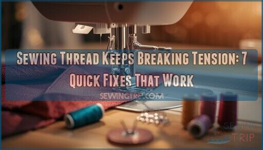 Sewing Thread Keeps Breaking Tension: 7 Quick Fixes That Work