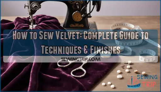 How to Sew Velvet: Complete Guide to Techniques & Finishes