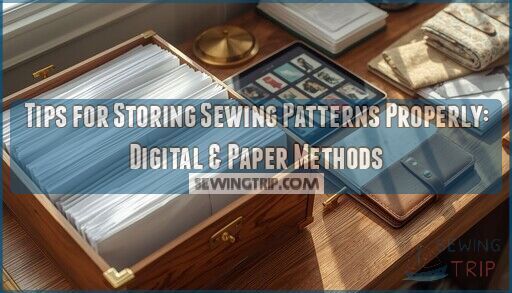 Tips for Storing Sewing Patterns Properly: Digital & Paper Methods