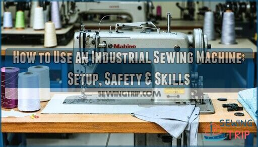 How to Use an Industrial Sewing Machine: Setup, Safety & Skills