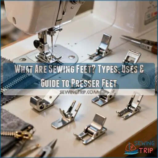 What Are Sewing Feet? Types, Uses & Guide to Presser Feet