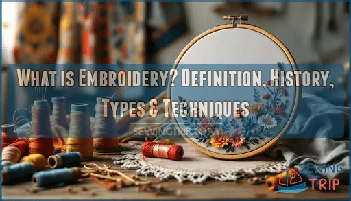 What is Embroidery? Definition, History, Types & Techniques
