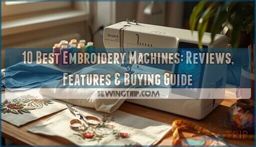 10 Best Embroidery Machines: Reviews, Features & Buying Guide