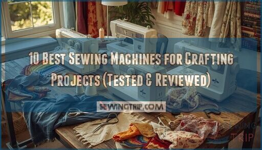 10 Best Sewing Machines for Crafting Projects (Tested & Reviewed)