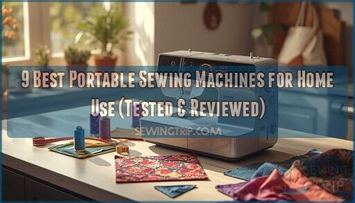 9 Best Portable Sewing Machines for Home Use (Tested & Reviewed)