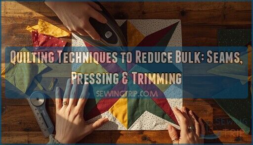 Quilting Techniques to Reduce Bulk: Seams, Pressing & Trimming