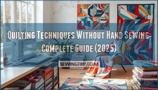 Quilting Techniques Without Hand Sewing: Complete Guide (2025)