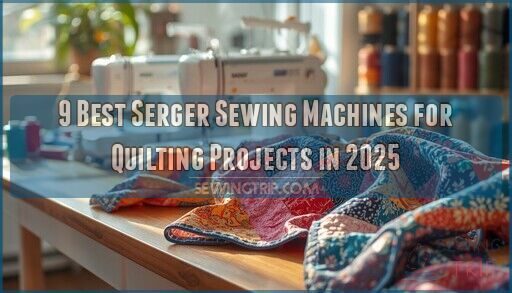 9 Best Serger Sewing Machines for Quilting Projects in 2025