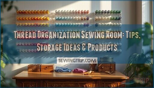 Thread Organization Sewing Room: Tips, Storage Ideas & Products