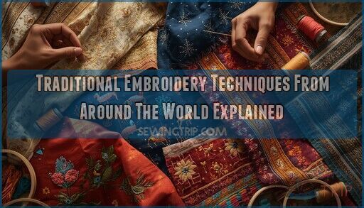 Traditional Embroidery Techniques From Around The World Explained