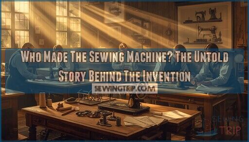 Who Made The Sewing Machine? The Untold Story Behind The Invention