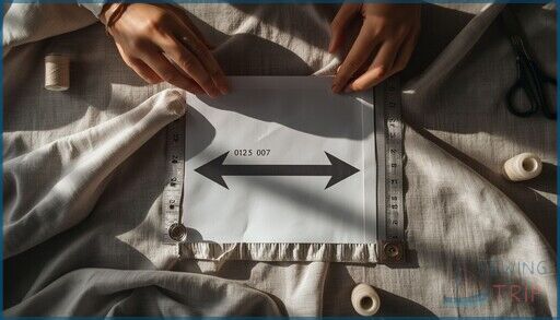 Sewing Pattern Grainline Importance: Master Fabric Alignment