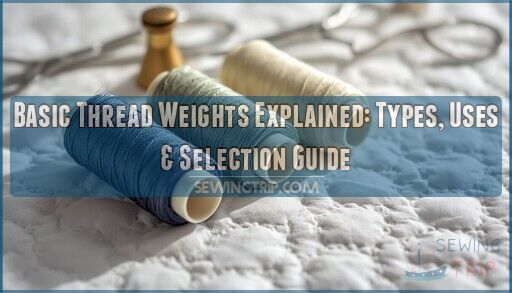 Basic Thread Weights Explained: Types, Uses & Selection Guide