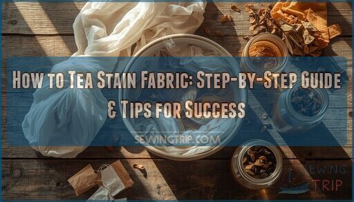 How to Tea Stain Fabric: Step-by-Step Guide & Tips for Success