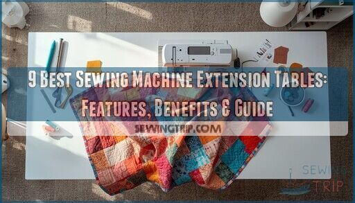9 Best Sewing Machine Extension Tables: Features, Benefits & Guide
