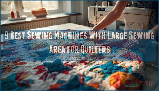9 Best Sewing Machines With Large Sewing Area for Quilters