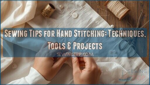Sewing Tips for Hand Stitching: Techniques, Tools & Projects
