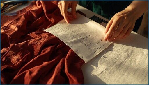 Sewing Pattern Grainline Importance: Master Fabric Alignment