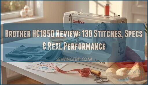 Brother HC1850 Review: 130 Stitches, Specs & Real Performance