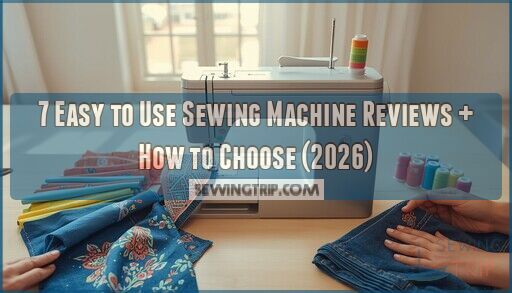 7 Easy to Use Sewing Machine Reviews + How to Choose (2026)