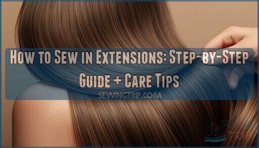 How to Sew in Extensions: Step-by-Step Guide + Care Tips