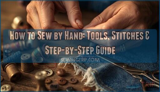 How to Sew by Hand: Tools, Stitches & Step-by-Step Guide