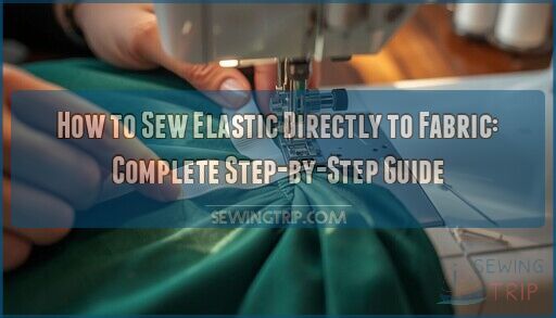 How to Sew Elastic Directly to Fabric: Complete Step-by-Step Guide