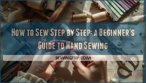 How to Sew Step by Step: a Beginner's Guide to Hand Sewing