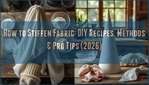How to Stiffen Fabric: DIY Recipes, Methods & Pro Tips (2026)