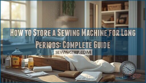 How to Store a Sewing Machine for Long Periods: Complete Guide