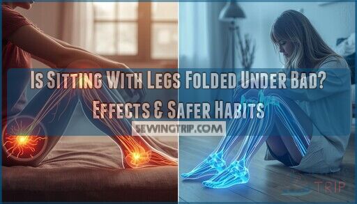 Is Sitting With Legs Folded Under Bad? Effects & Safer Habits