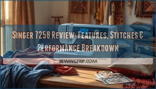 Singer 7258 Review: Features, Stitches & Performance Breakdown