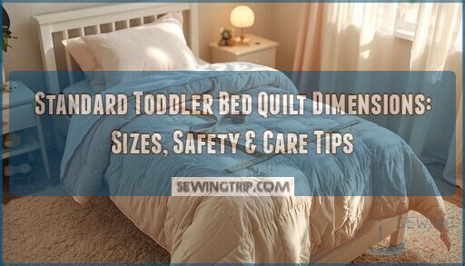 Standard Toddler Bed Quilt Dimensions: Sizes, Safety & Care Tips