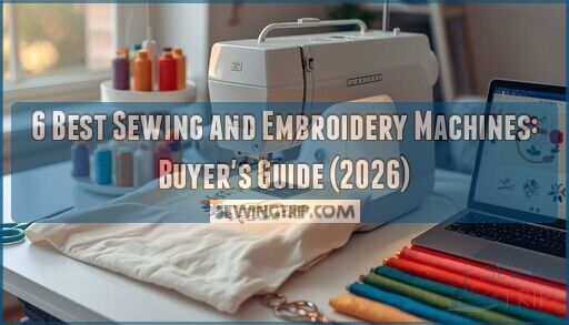 6 Best Sewing and Embroidery Machines: Buyer's Guide (2026)