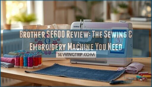 Brother SE600 Review: The Sewing & Embroidery Machine You Need