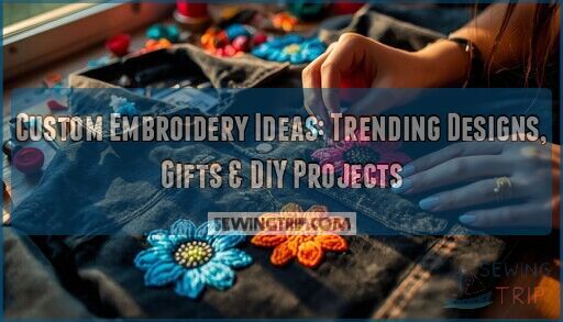 Custom Embroidery Ideas: Trending Designs, Gifts & DIY Projects