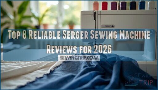Top 8 Reliable Serger Sewing Machine Reviews for 2026