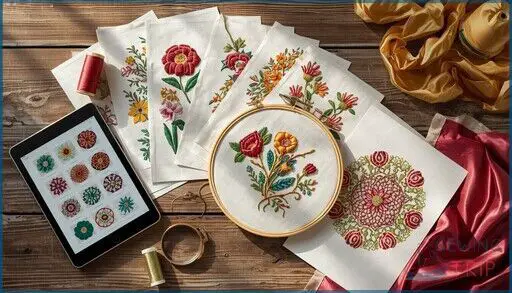 Machine Embroidery Patterns Explained: Types, Uses & File Formats