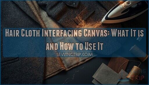 Hair Cloth Interfacing Canvas: What It is and How to Use It