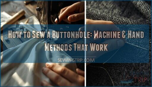 Sewing Machine Buttonhole Tutorial Step by Step: Easy Guide for Beginners