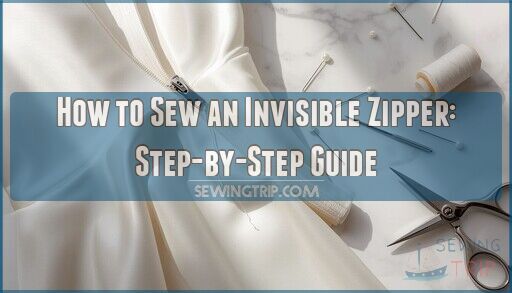 How to Sew an Invisible Zipper: Step-by-Step Guide